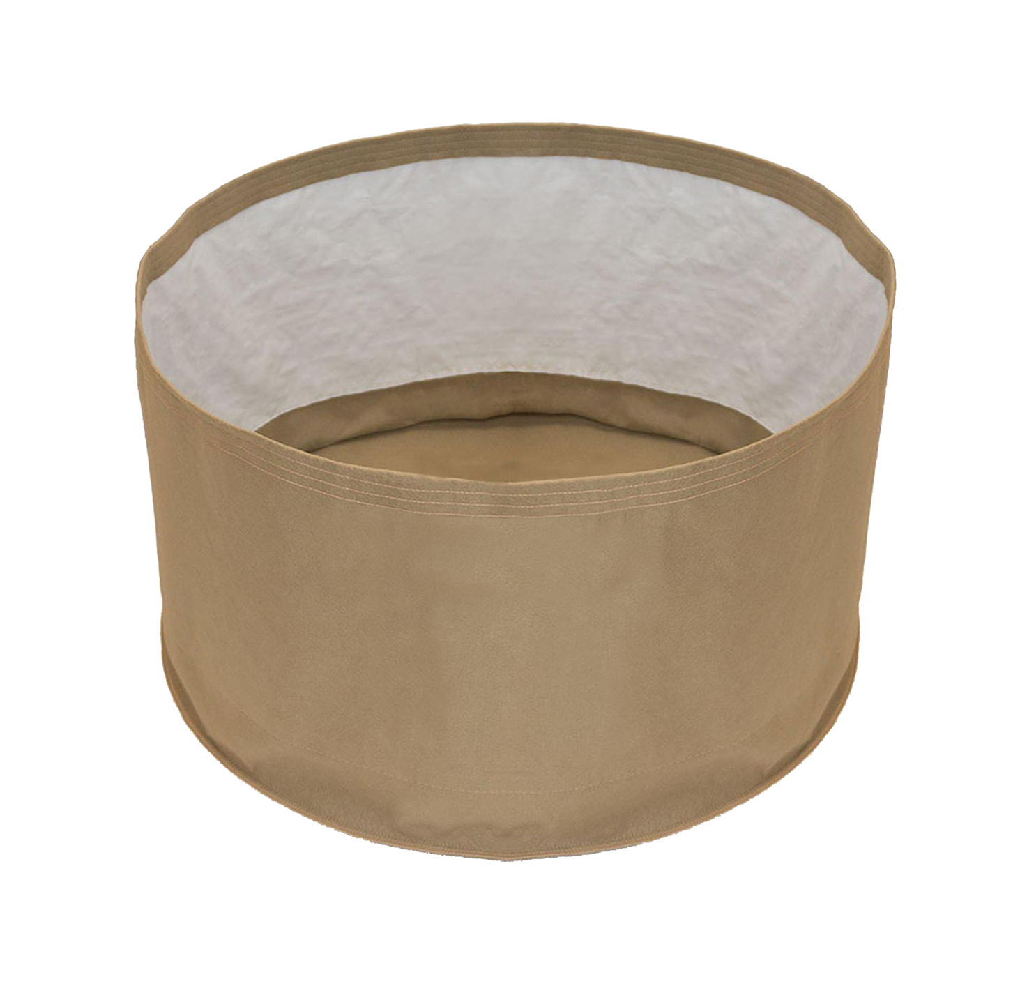 GrassRoots Living Soil Pot Tan – Grow Time Garden Supply